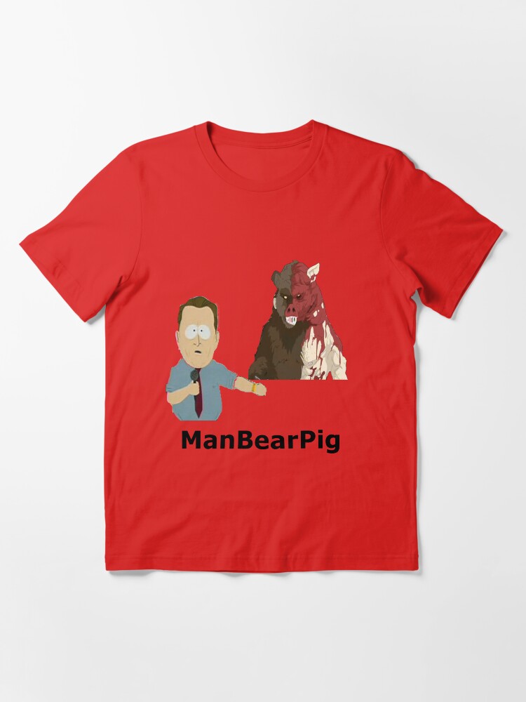 "ManBearPig" T-shirt for Sale by ouBobcat19 | Redbubble | manbearpig t ...