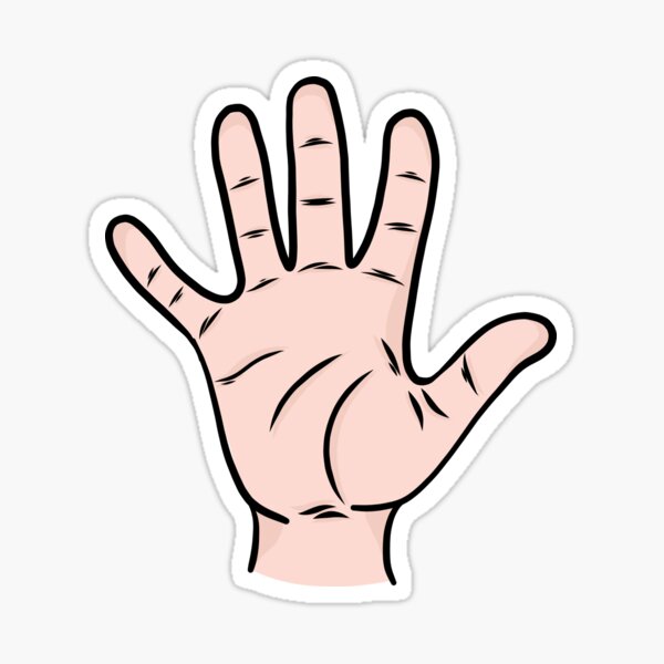 "Five " Sticker by rmcbuckeye | Redbubble