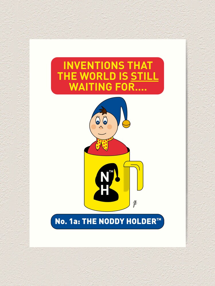 "Noddy Comic Greeting Card" Art Print for Sale by mjfouldes | Redbubble