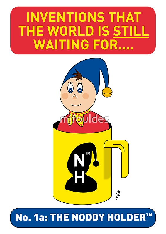 "Noddy Comic Greeting Card" by mjfouldes | Redbubble