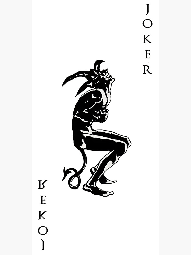 "Joker Card" Sticker for Sale by sandvvich | Redbubble