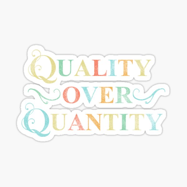 "Quality Over Quantity, Quotes, Motivational Shirt, Inspiration Shirt ...