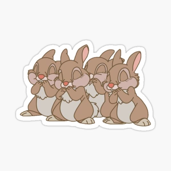 "thumper" Sticker for Sale by ebransford | Redbubble