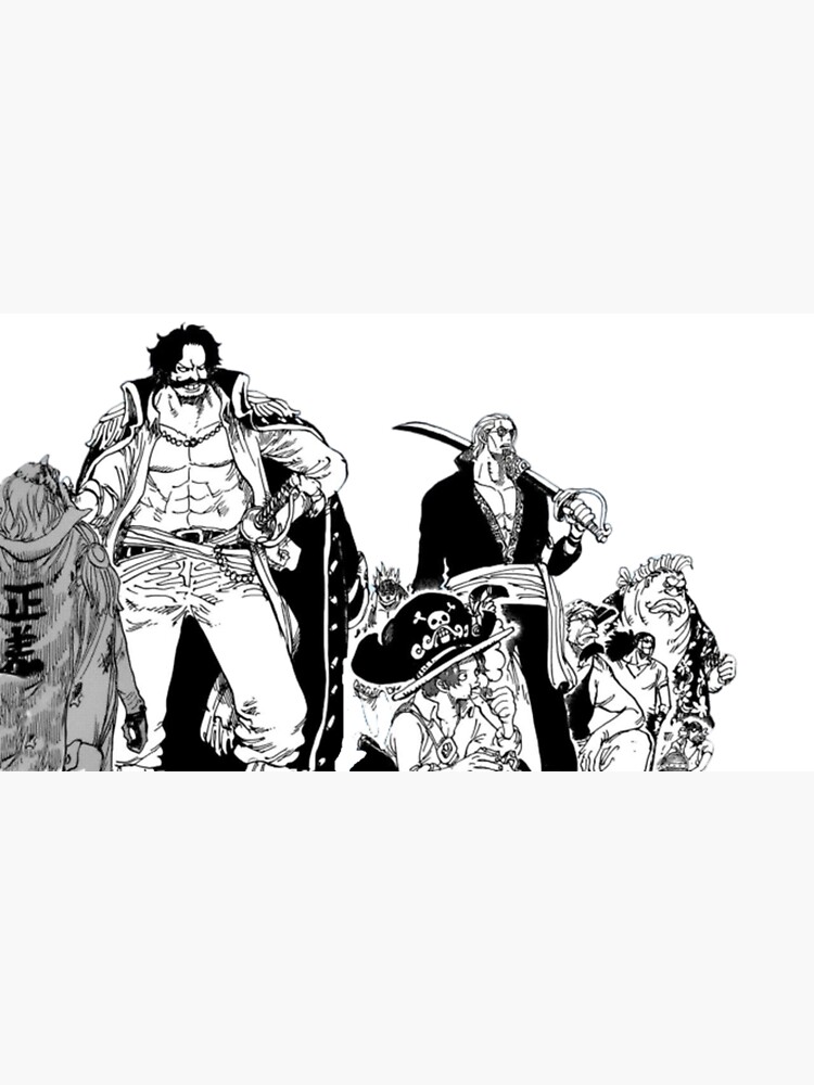 "Gold D. Roger Crew Pirates One Piece" Sticker for Sale by AllAnimes ...