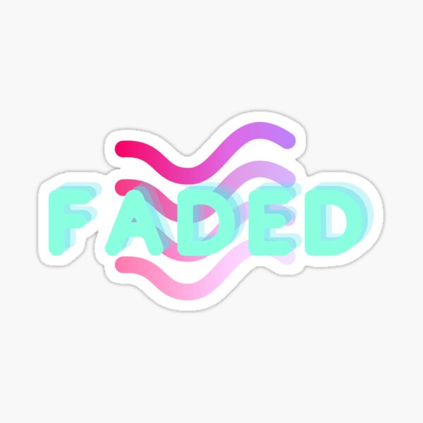 "Faded" Sticker for Sale by ShaderStock | Redbubble
