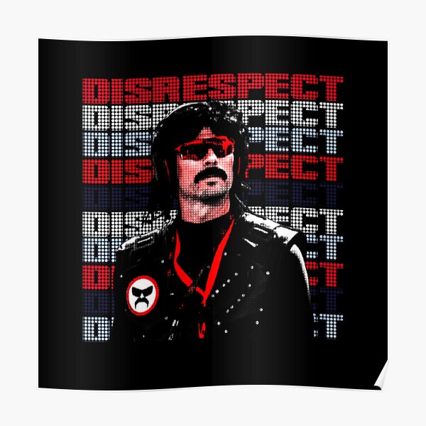 "Dr. Disrespect Retro Pop Art" Poster for Sale by Samultaneous | Redbubble