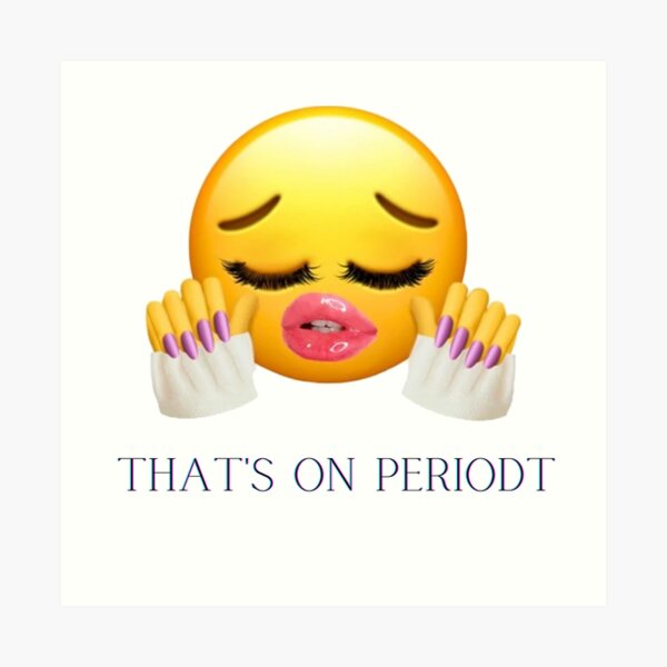 Periodt Wall Art | Redbubble