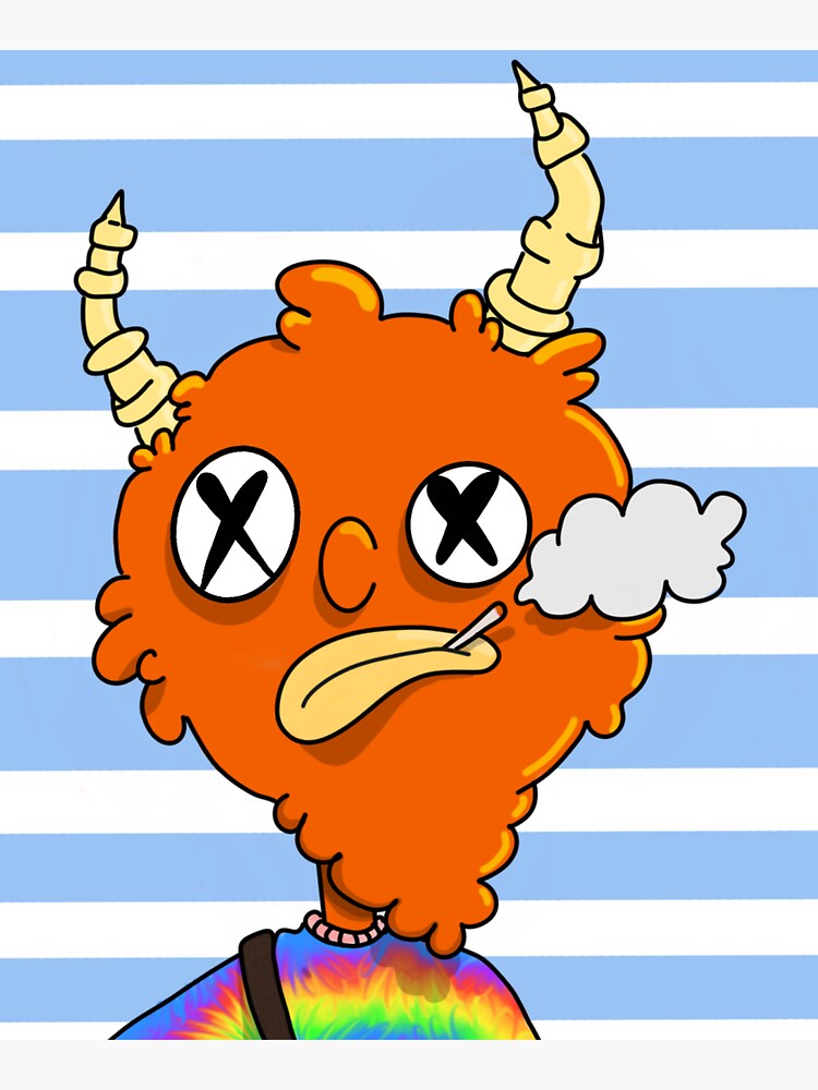 "gawk x inspired demon" Sticker by artskiis | Redbubble