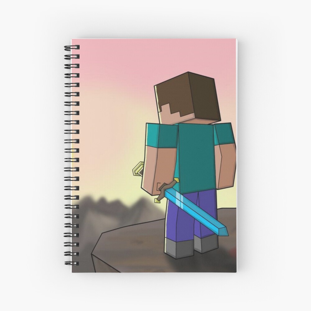 Cuaderno de espiral «Minecraft» de gakkag | Redbubble
