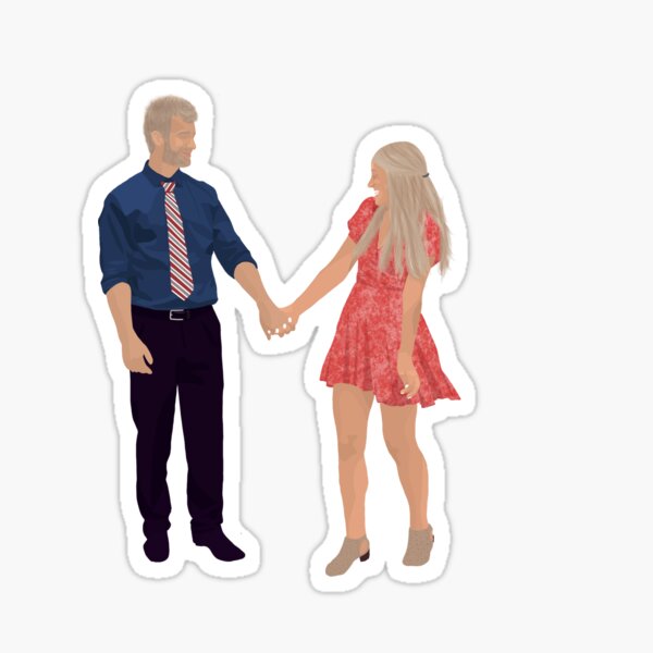 "Dancing" Sticker for Sale by teaganmonfils | Redbubble