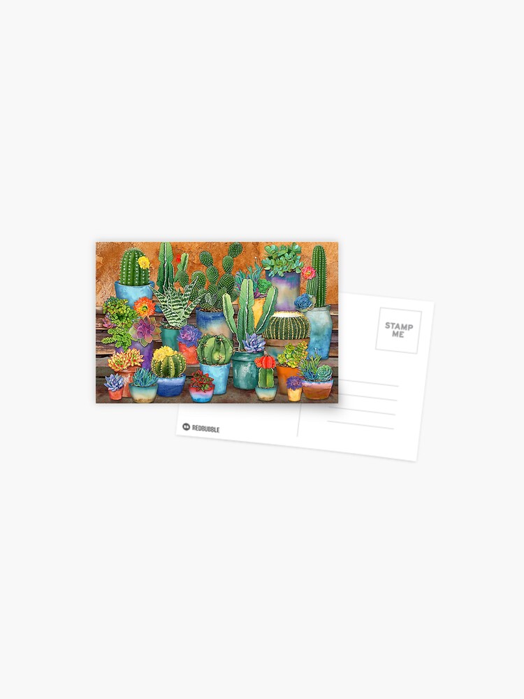 "Cactus" Postcard for Sale by Lynnea Washburn | Redbubble