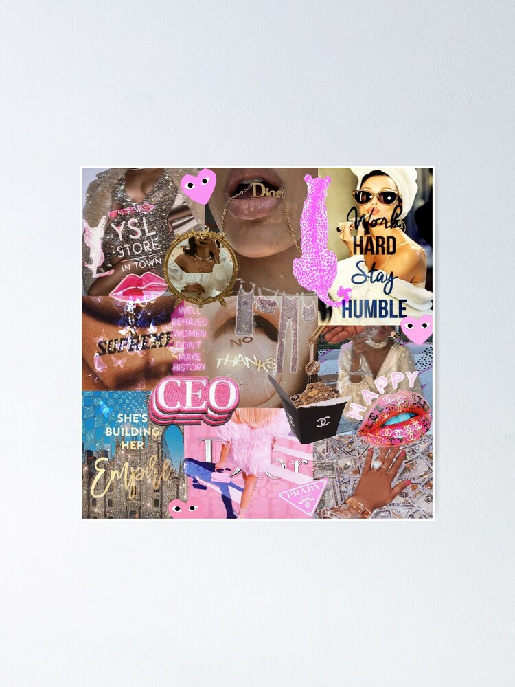 "CEO collage" Poster for Sale by nicolekap29 | Redbubble