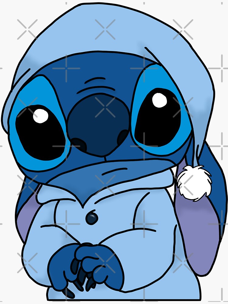 "Sleepy Stitch Sticker " Sticker for Sale by 7K8fz745 | Redbubble