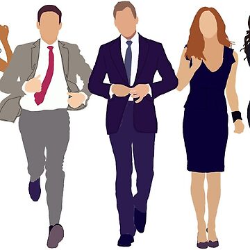 "Original Suits Cast" Greeting Card for Sale by gabi-engels | Redbubble