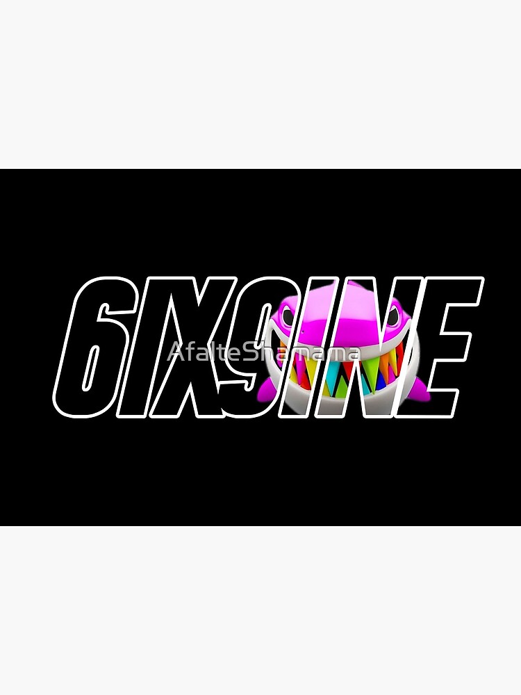 "6ix9ine shark tekashi 69 trollz gooba punani design" Mask for Sale by ...