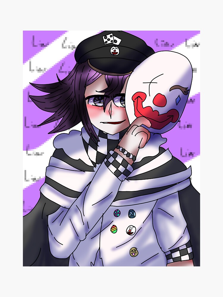"Kokichi Ouma" Sticker by ultimateTraSh-- | Redbubble
