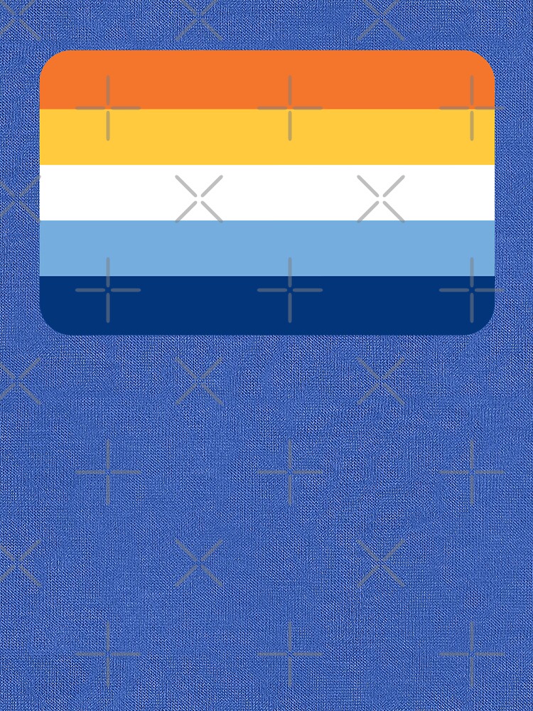Aroace Flag Orange And Blue Aro Ace Aromantic Asexual Queer Pride Lgbtq Lightweight