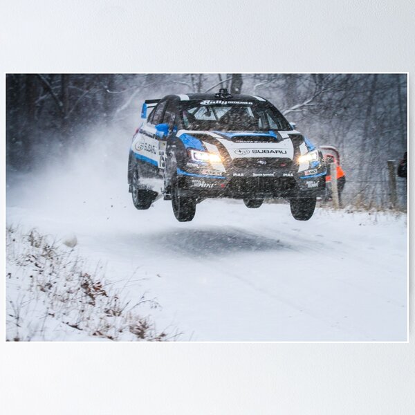 "Subaru Rally Team USA" Poster for Sale by gotcone | Redbubble