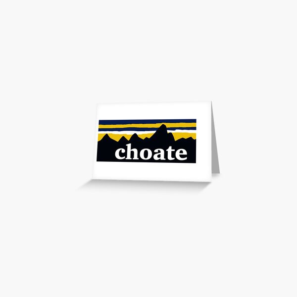 "Choate Logo" Greeting Card for Sale by sabrinakim | Redbubble
