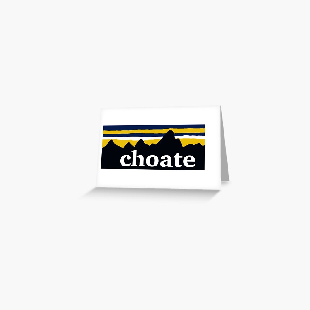 "Choate Logo" Greeting Card for Sale by sabrinakim | Redbubble