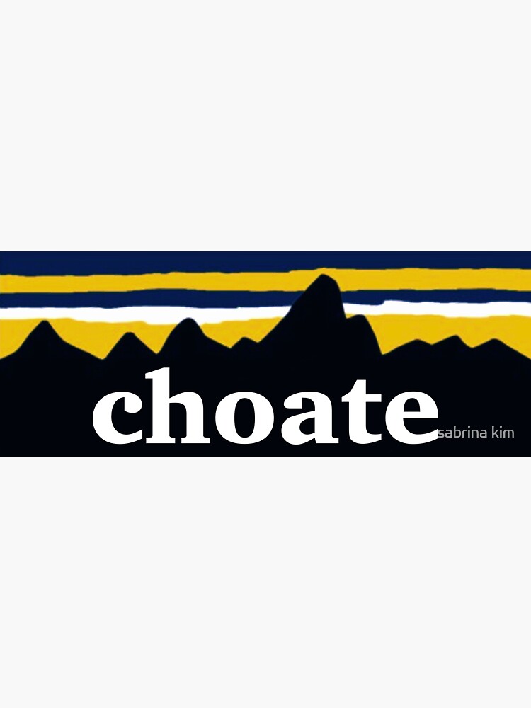 "Choate Logo" Sticker for Sale by sabrinakim | Redbubble