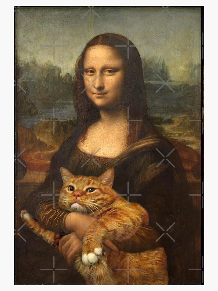 "Monakitty" Sticker by MEZOLITC | Redbubble