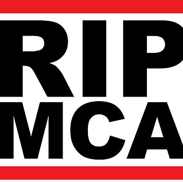 "MCA" Sticker for Sale by MissClaraBow | Redbubble