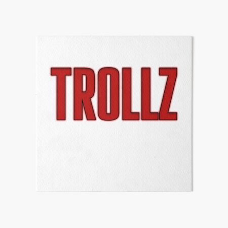 "TROLLZ 69 6ix9ine Niki Minaj design" Art Board Print by AfalteShamama ...