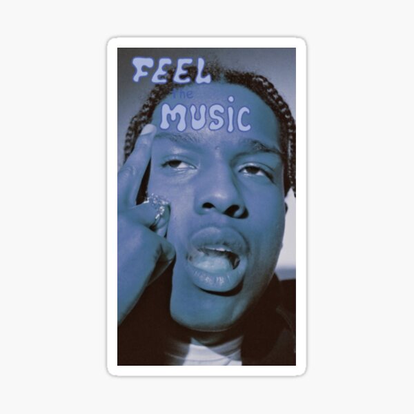 "ASAP Rocky" Sticker by everyvibe | Redbubble