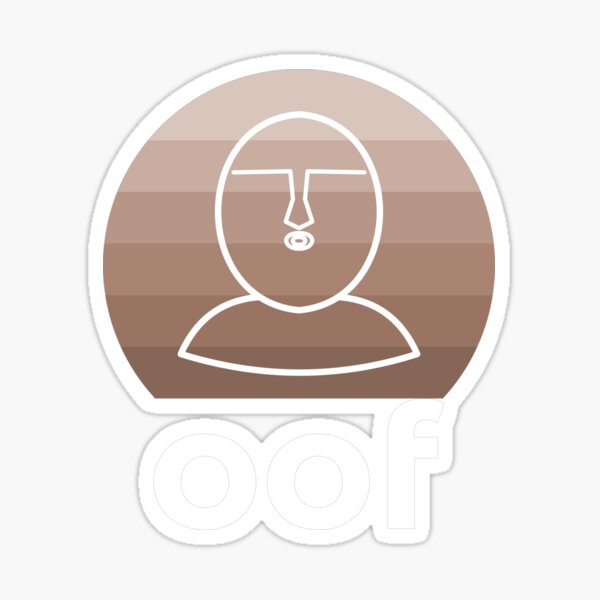 "OOF Stones Present Meme" Sticker by GCFULLA | Redbubble