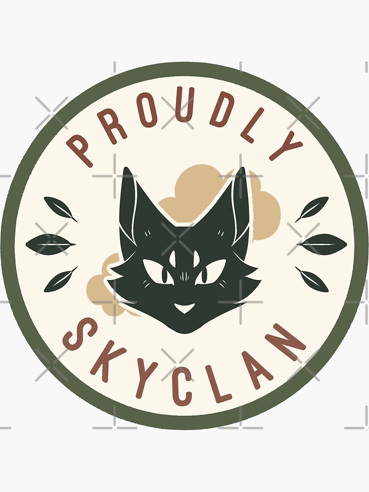 "SkyClan Pride" Sticker for Sale by ChimeraFox | Redbubble