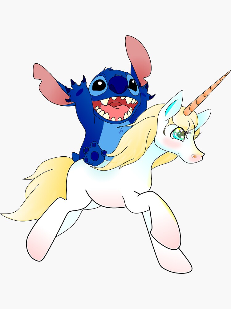 Stitch And Unicorn Drawing Images And Photos Finder