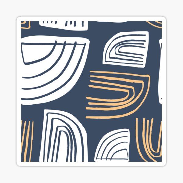 "Modern Art" Sticker by bukavu | Redbubble