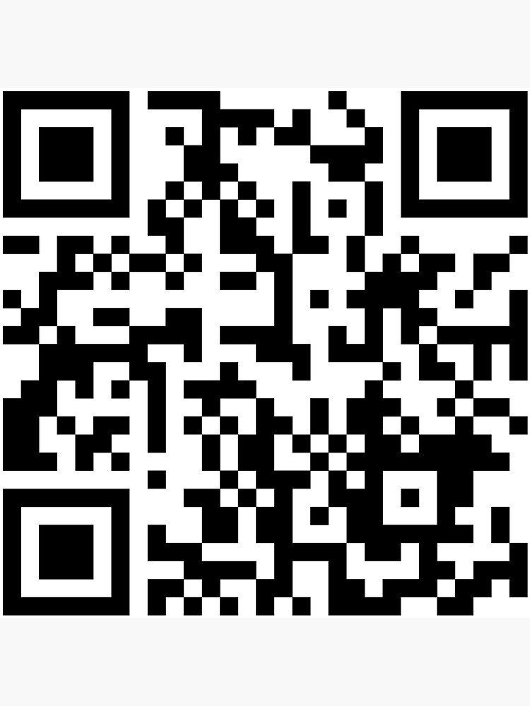 "I Hit Dingers QR Code" Sticker for Sale by manu142 | Redbubble