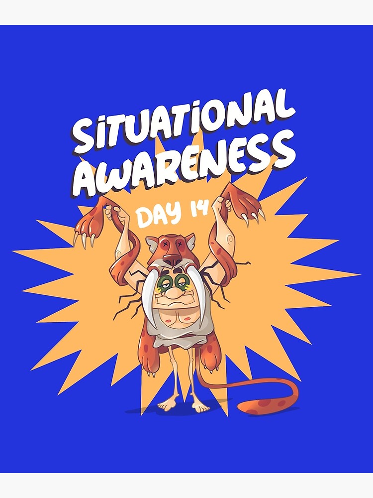 "Situational Awareness-Funny Firefighting" Poster for Sale by ...