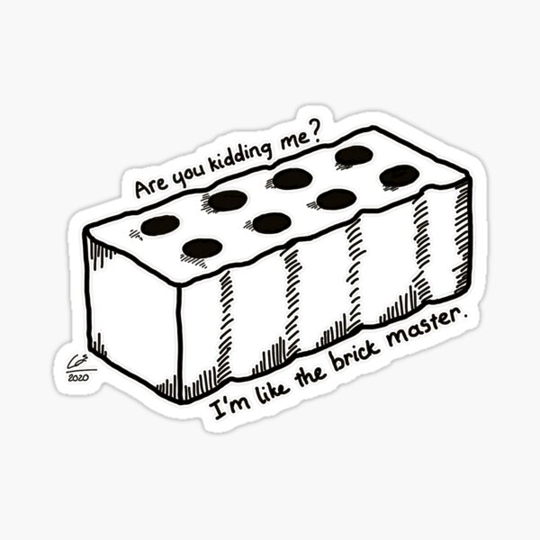 "ELLIE BRICK MASTER | TLOU LEFT BEHIND" Sticker for Sale by ...