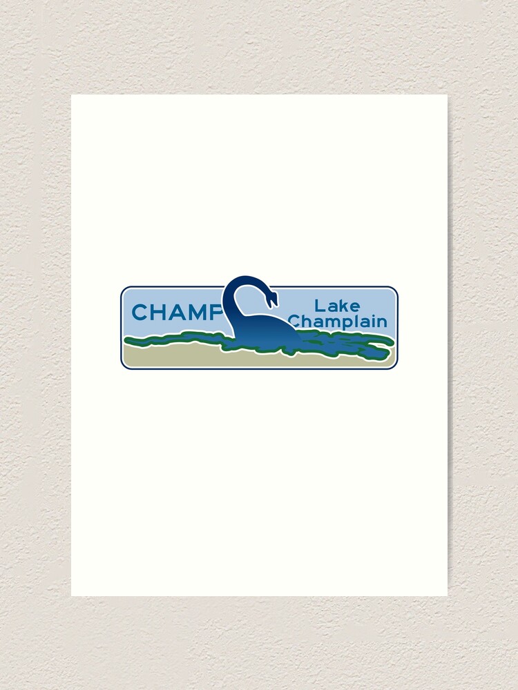 "Champ (Champy) • Cryptid Collection" Art Print for Sale by ...