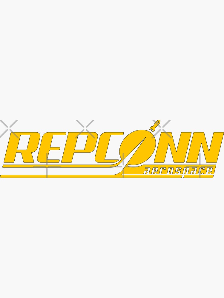 "Repconn logo high quality yellow" Sticker for Sale by Geempah | Redbubble