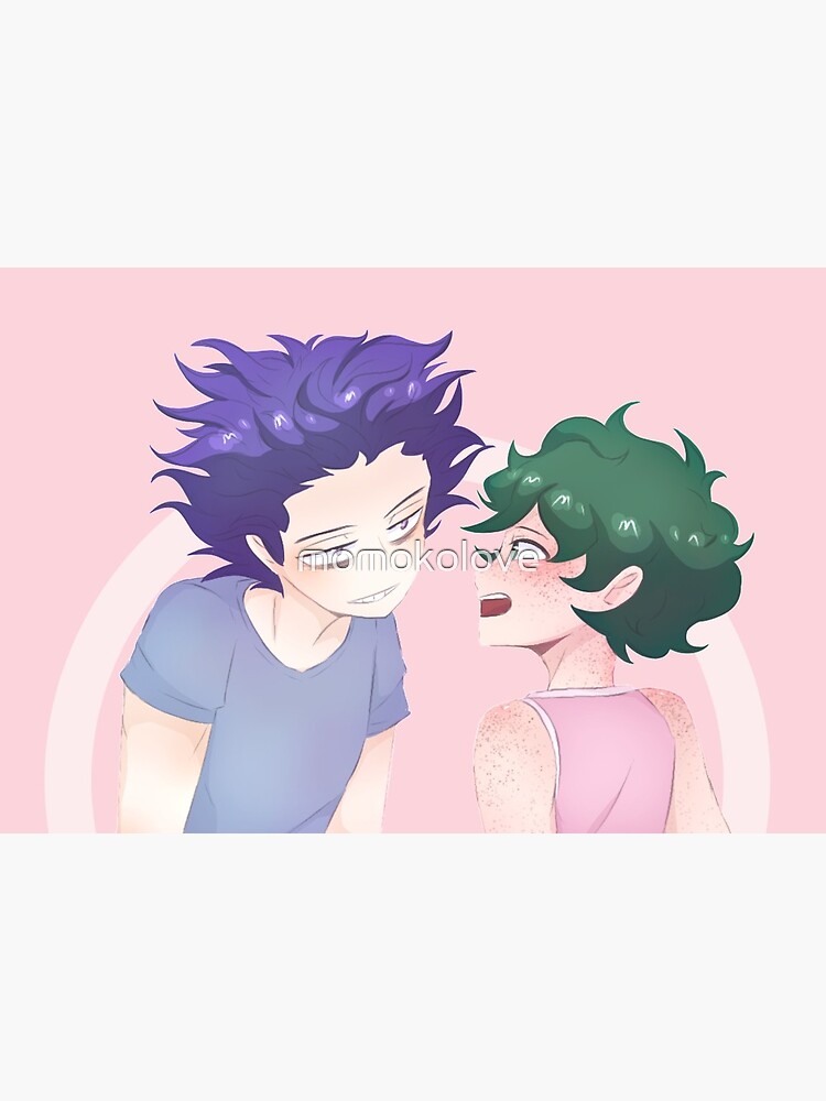 "Shinsou Hitoshi and Midoriya Izuku" Mask for Sale by momokolove ...