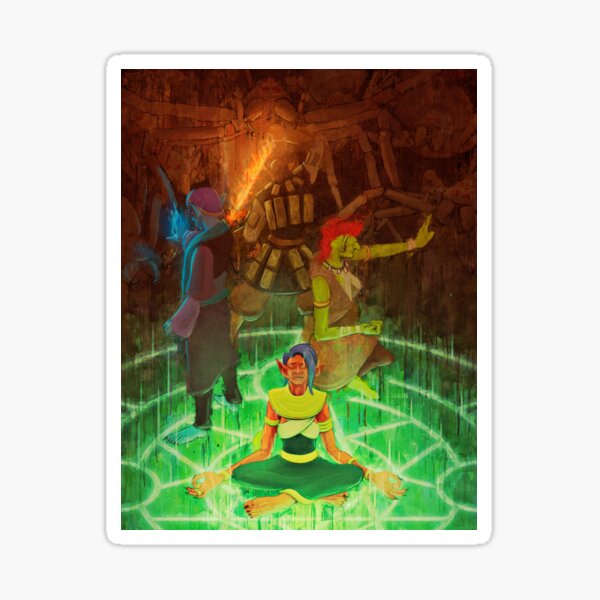 "Grendel" Sticker by lunarblaze | Redbubble