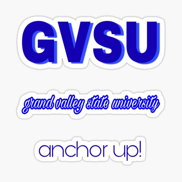 "gvsu sticker pack" Sticker for Sale by carissavanatta | Redbubble