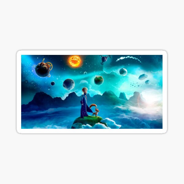 "The little Prince" Sticker for Sale by andynahuel | Redbubble