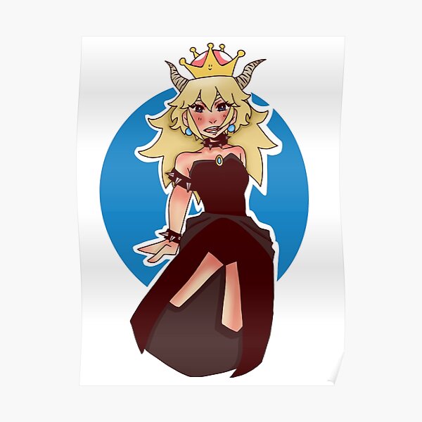 Bowsette Posters | Redbubble
