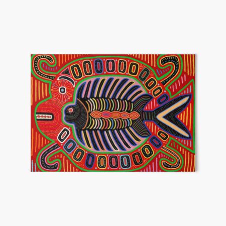 "Kuna Indian Flying Fish Mola" Art Board Print by Esprit-Mystique ...