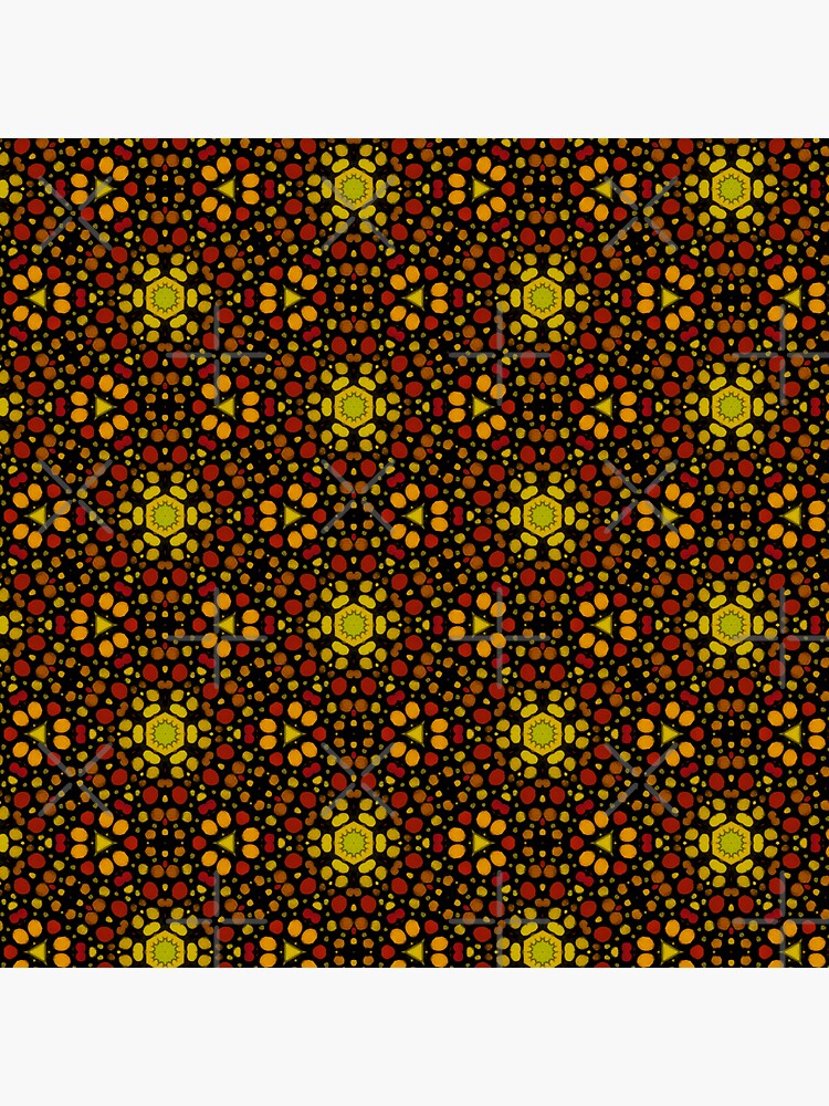 "Psychedelic fall kaleidoscope " Sticker for Sale by suezart | Redbubble