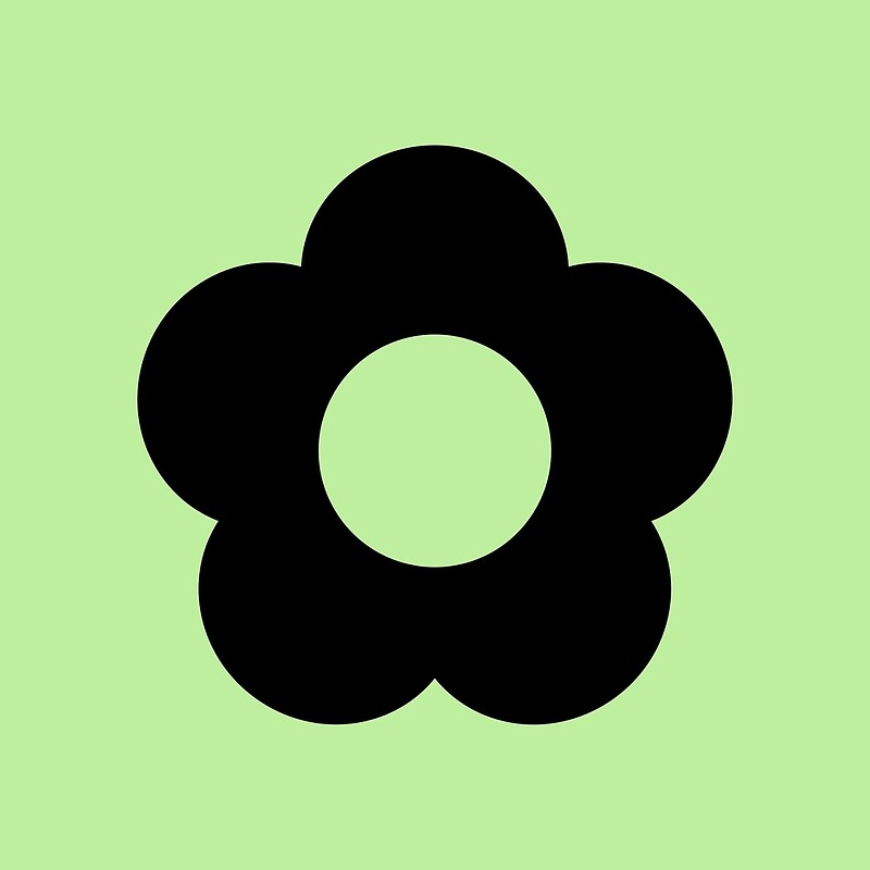 "Pikmin Symbol - Super Smash Bros. (black)" by hopperograss | Redbubble