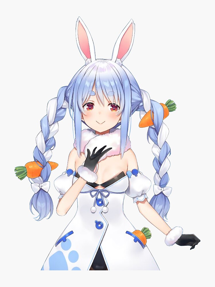 "Pekora!" Sticker for Sale by AnimesYaoi | Redbubble