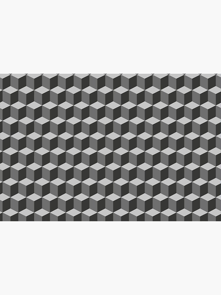 "MC Escher cubes" Poster by CrawfordDesigns | Redbubble