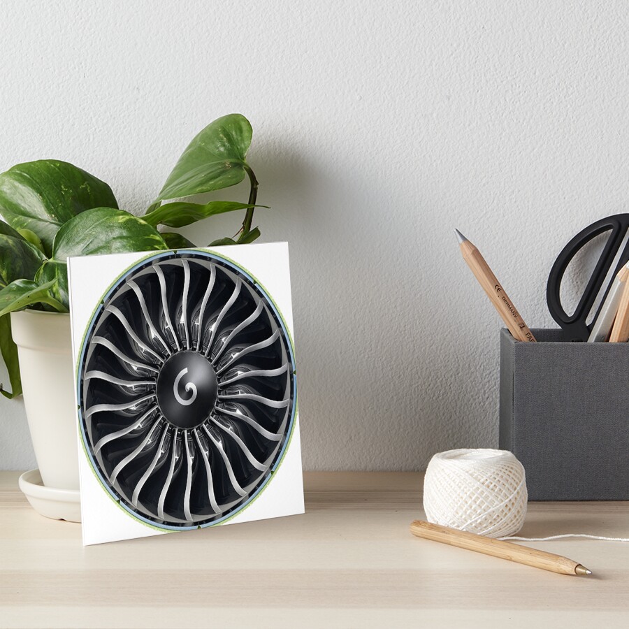 "GE90 Jet Engine" Poster for Sale by WilliamStones | Redbubble