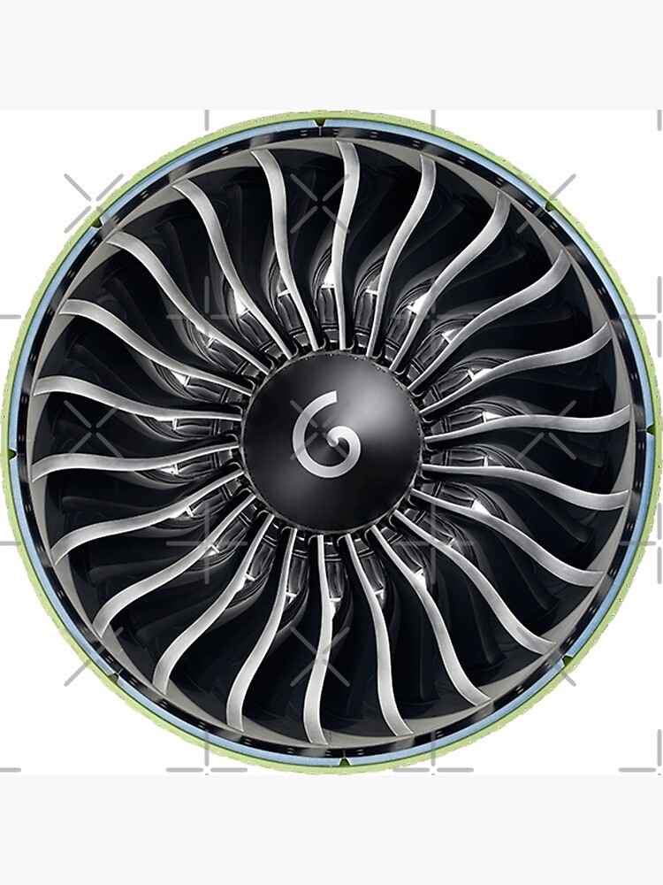 "GE90 Jet Engine" Poster for Sale by WilliamStones | Redbubble